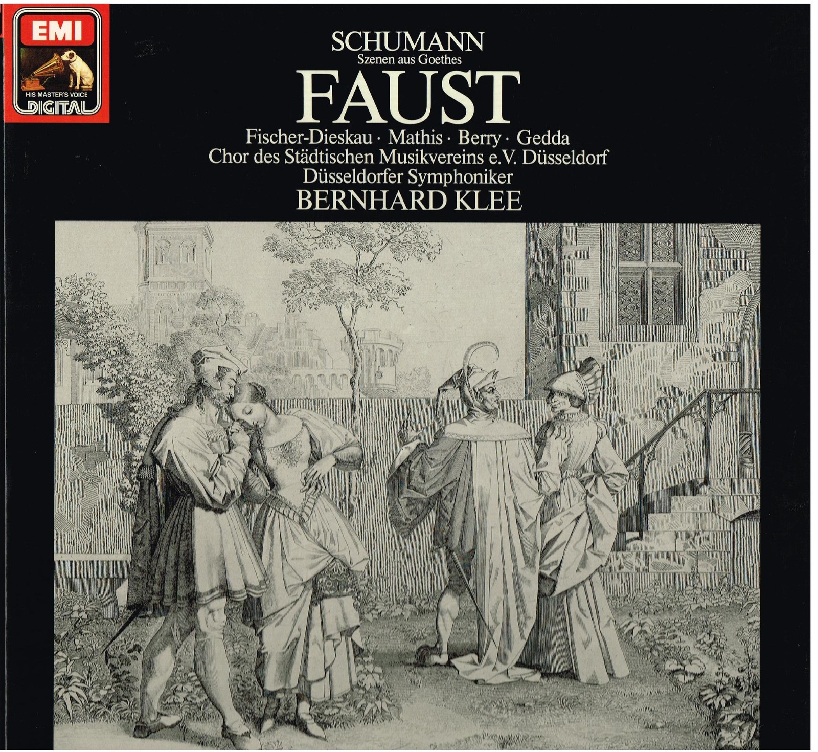 Schumann:Scenes from Goethe's Faust / Klee, Fischer-dieskau, Mathis LP ...