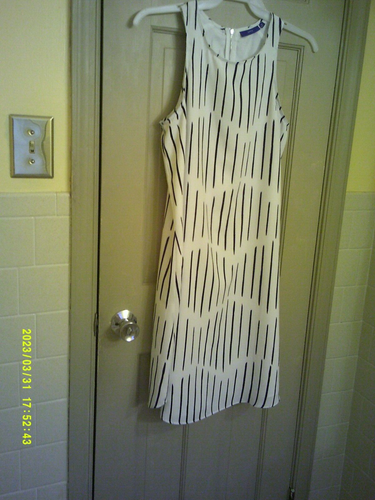 Ladies Apt. 9 Brand Dress, Size M. Black & White. | eBay
