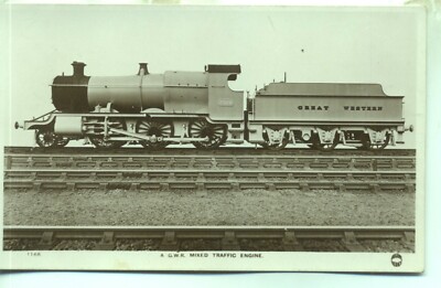 GWR Mixed Traffic Engine 2-6-0 7320 1930s real photo postcard | eBay