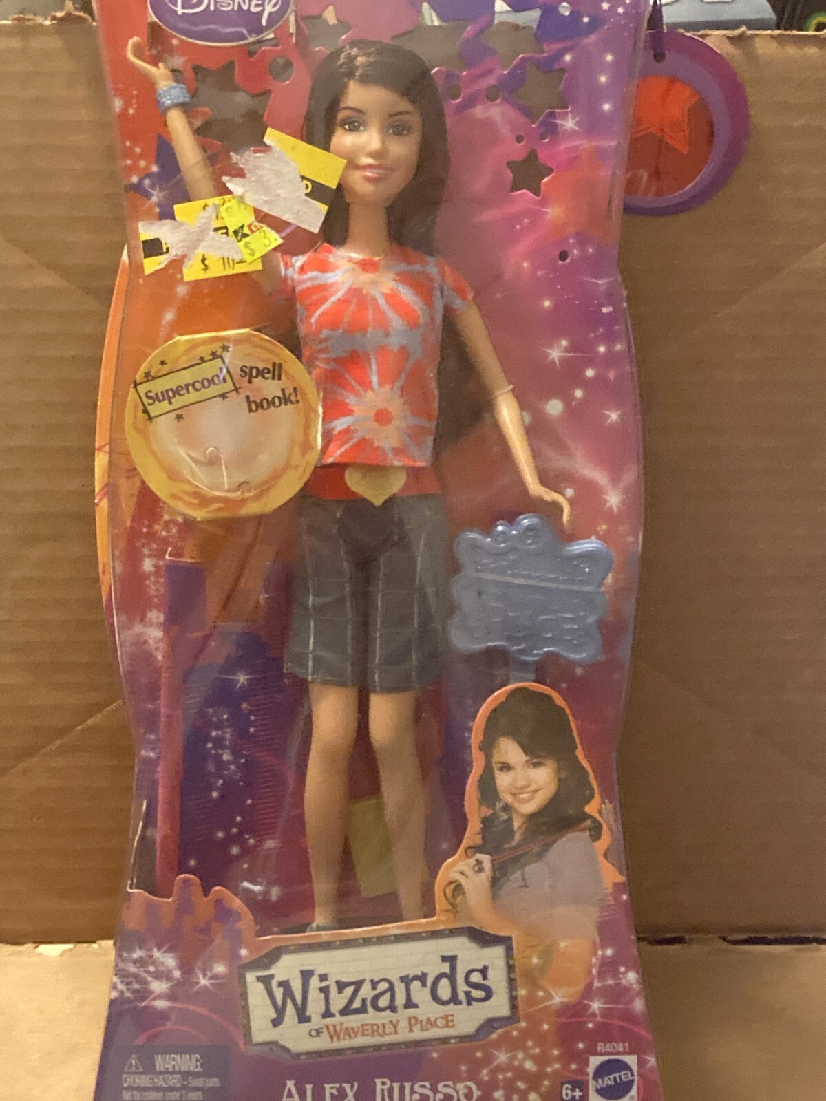 Mattel DISNEY WIZARDS OF WAVERLY PLACE ALEX RUSSO DOLL w/ Spell Book ...