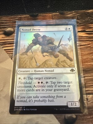 MTG Nomad Decoy Dominaria Remastered Foil #017 | eBay