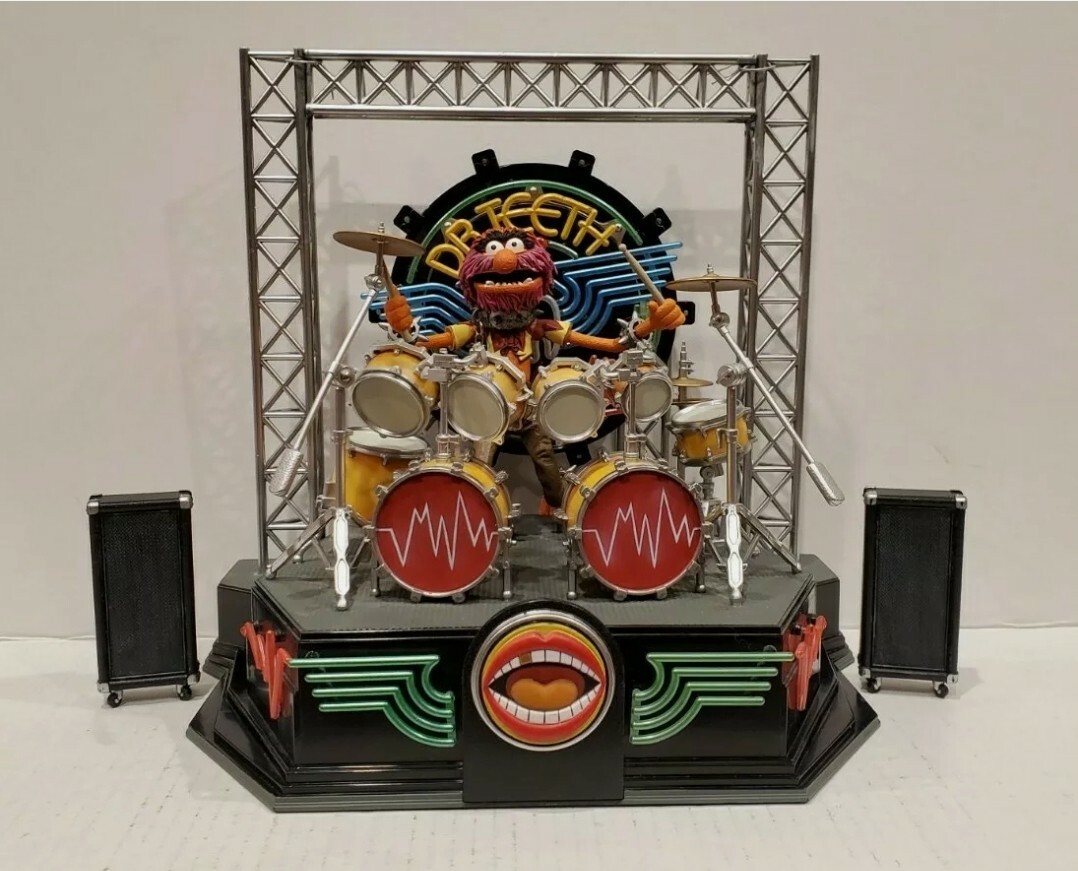 The Muppet Show 25 Years Animal Figure Drum Set Palisades Electric ...
