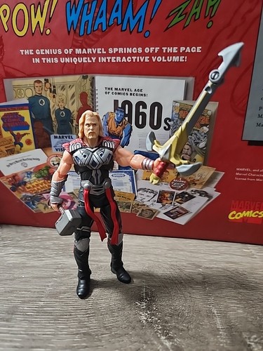 Battle Hammer Thor Mighty Avenger Figure Marvel Studios 2011 Hasbro | eBay