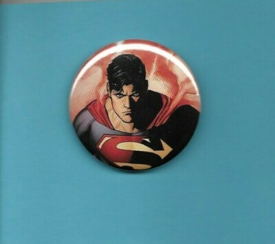 Superman DC Comics Pin Back 2" Comic Button #34 | eBay