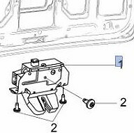 Genuine Holden Boot Lock Mechanism & Actuator Wagon Suits Commodore Ve ...