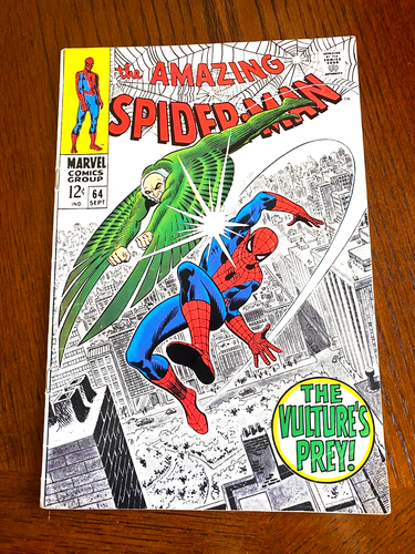 THE AMAZING SPIDER-MAN #64, JOHN ROMITA, STAN LEE. THR VULTURE ...