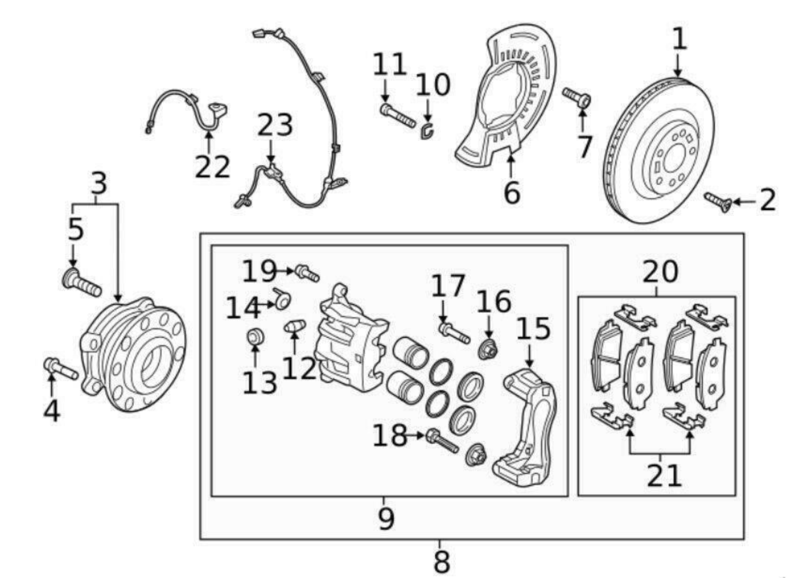 OEM 58731-D3500/D3000 Front/Left Brake Hose Ems/Usps for Kia Sportage ...