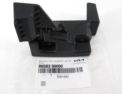 Genuine OEM Kia 865B3 S9000 Driver LH Front Bumper Bracket 2020-2022 ...