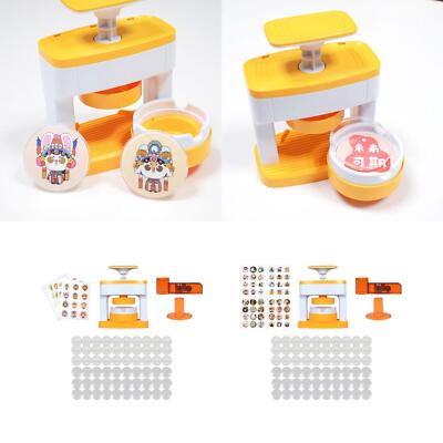 DIY Pin Badge Button Maker Dekor Brosche Pin Making Machine für Kinder ...