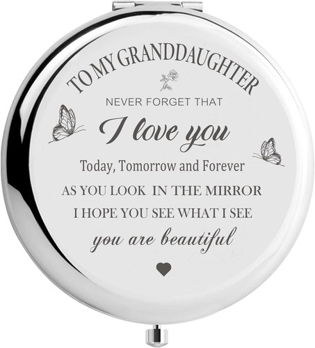 Granddaughter Compact Mirror Gifts from Grandma and granddaughter ...