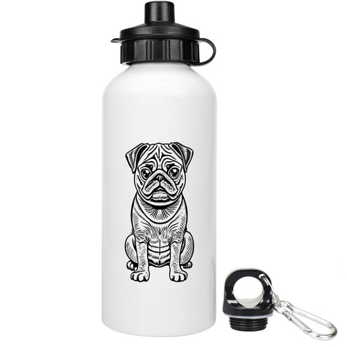 'Pug Puppy Dog' Reusable Water Bottles (WT044231) | eBay Australia