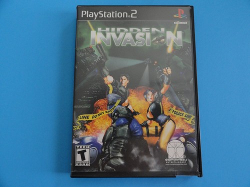 PS2 HIDDEN INVASION COVER ART IN BLOCKBUSTER VIDEO CASE | eBay