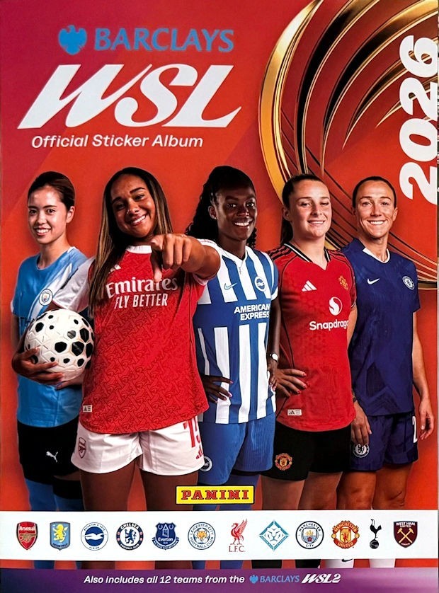 PANINI WOMENS SUPER LEAGUE WSL 2026 STICKERS #170 - #346 BUY 3 GET 10 ...