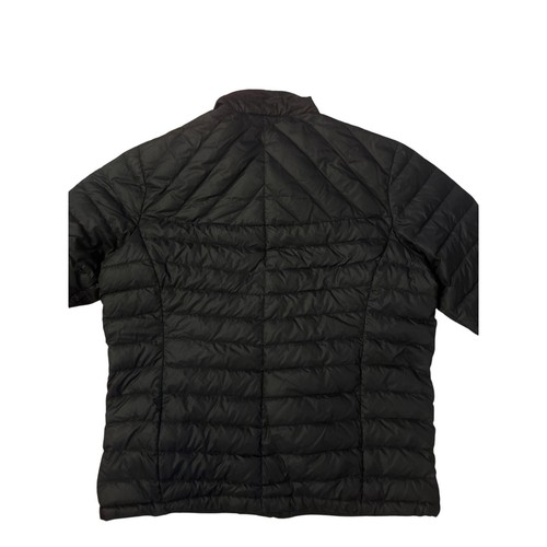 Men US-2XL Kjus Black Zip Insulated Quilted Down Puffer Parka Jacket ...