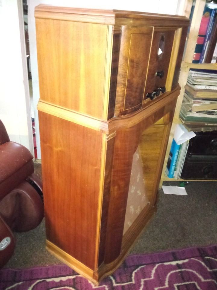 Early 1933 Philco Model 16X Code 122 5-Band 11-Tube AM SW Floor Console ...