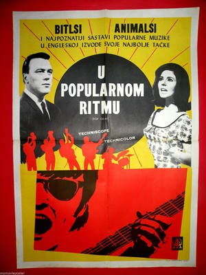 GO GO MANIA US 1965 BEATLES ANIMALS BRITISH INVASION RARE EXYU MOVIE ...