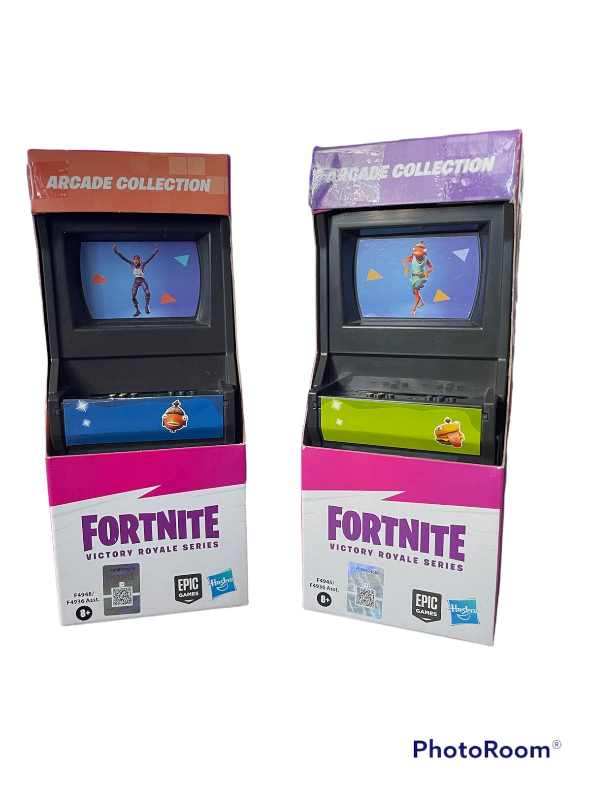 Fortnite Victory Royale Series Arcade Collection Orange & Purple Arcade ...