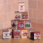 Set Of 12 Dolls House Miniature Larder Food Packets 1:12 Scale - New ...