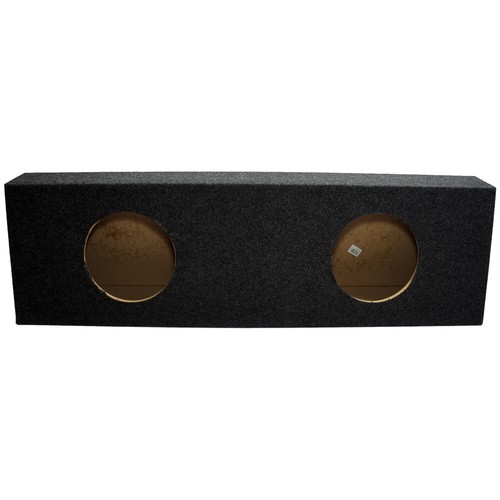 Dual 10" Subwoofer Regular Standard Cab Truck Sub Box Enclosure Speaker ...