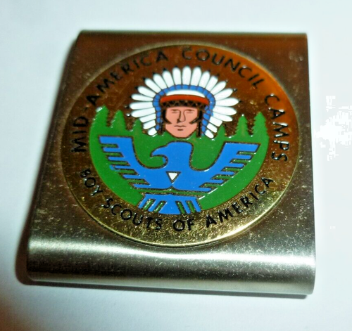Vintage Boy Scout BELT LOOP BSA Badge Mid America Council Camps RARE | eBay