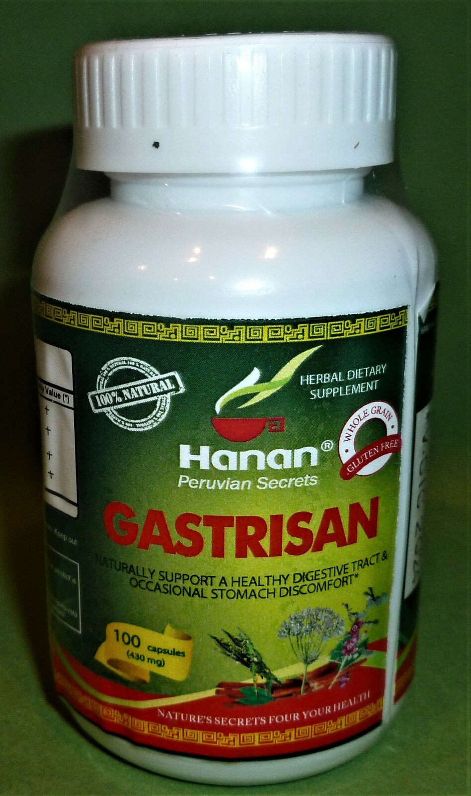 GASTRISAN (GASTRIC CLEANSER) 480 MG X 100 CAPSULES (Hanan) | eBay