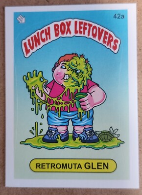 LUNCH BOX LEFTOVER: RETROMUTA GLEN SSFC Series 2 DIE-CUT Sticker (#42a ...