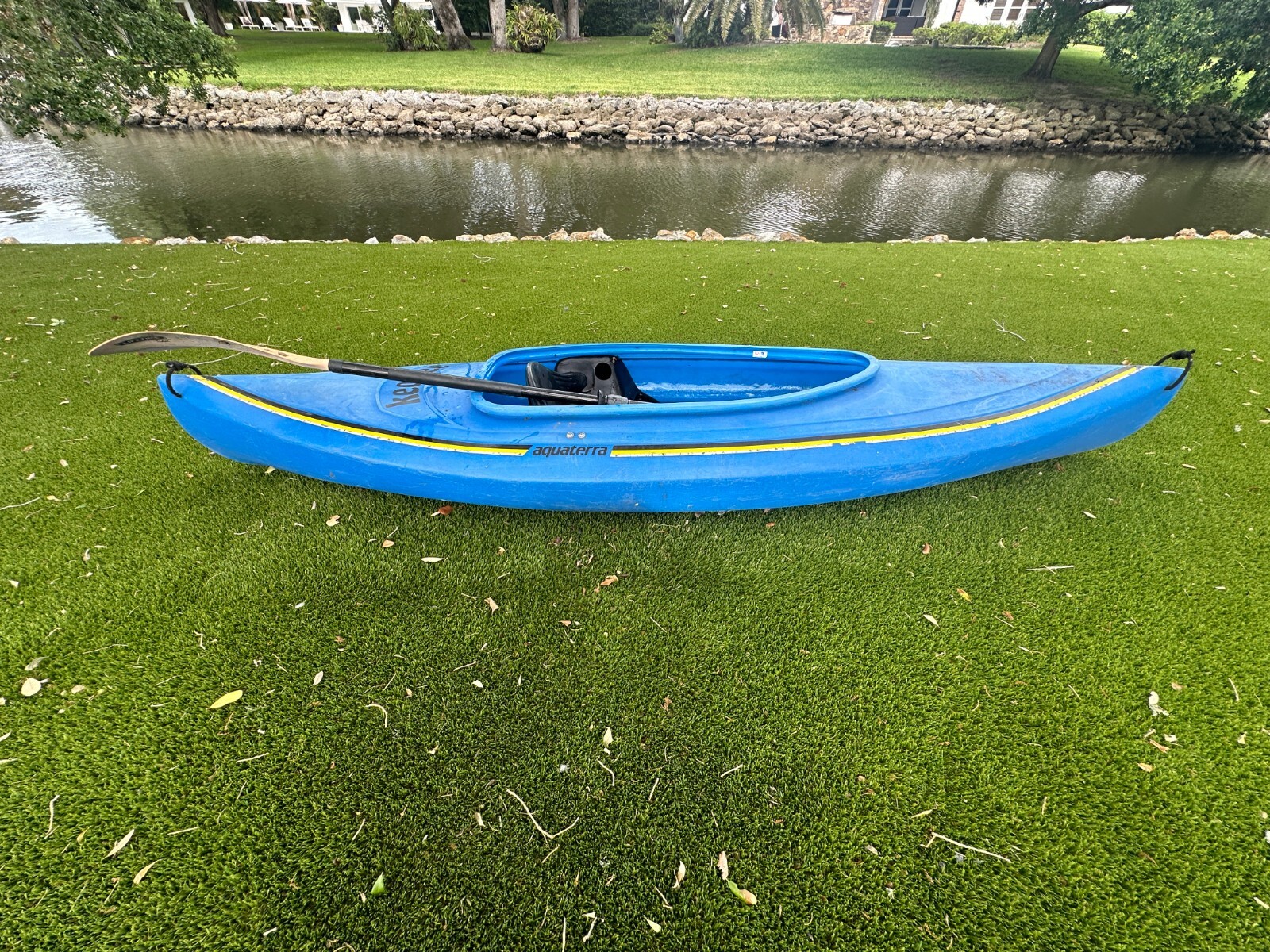 Aquaterra Sit in Kayak - Keowee 9'2" - Blue | eBay