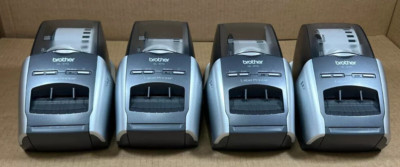 LOT OF 4 Brother QL-570 Professional Thermal Label Printer Sticker ...