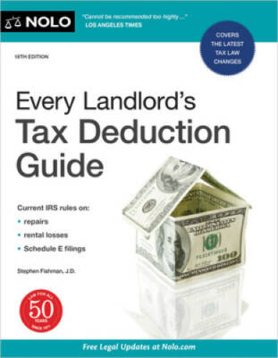 Every Landlords Tax Deduction Guide - Paperback By Fishman JD, Stephen ...
