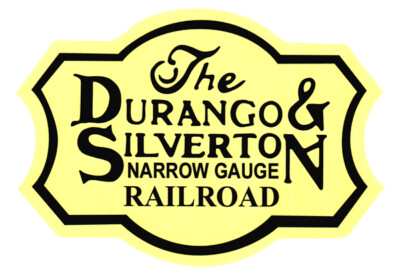 Durango & Silverton Narrow Gauge Railroad Metal Sign In Yellow 12x8.5 ...