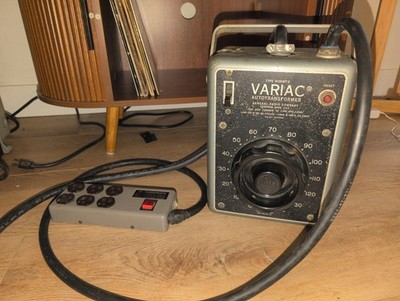 VINTAGE VARIAC GENERAL RADIO W20MT3 20A AUTOTRANSFORMER 0-140V 20 AMPS ...