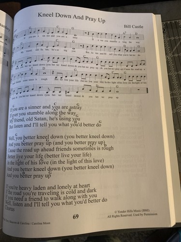 Bluegrass Fakebook Jam & Stage Guitar Banjo Mandolin Sheet Music Book ...