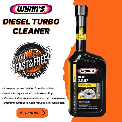 Wynns Diesel Turbo Turbine Cleaner 500ml Professional Fuel Additive ...