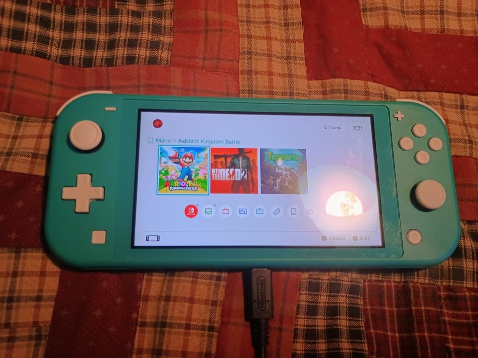 Nintendo Switch Lite Turquoise HDH-001 (32GB) Bundle-Excellent Condition+3 Games | eBay