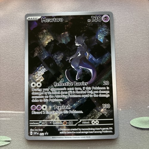 Mewtwo SVP 052 Scarlet & Violet 151 Black Star Promo Pokemon TCG Card ...