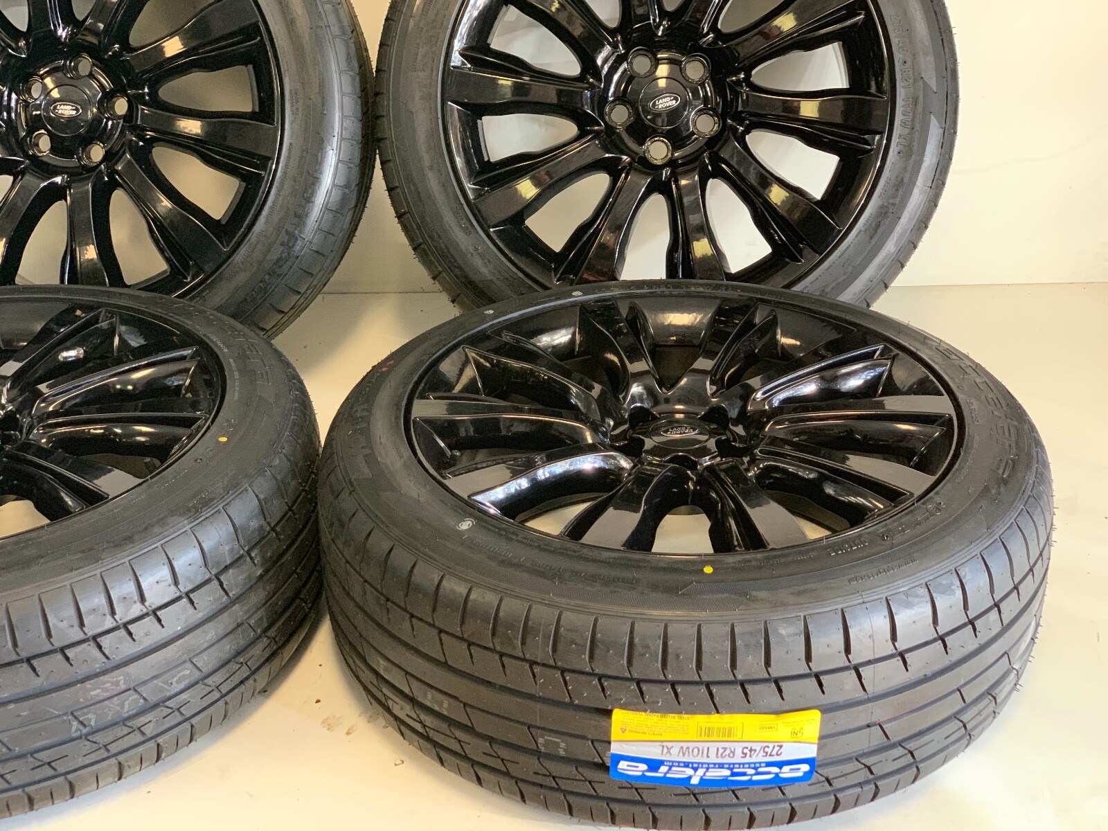 21" OEME FACTORY WHEELS RIMS GENUINE Range Rover 72246 HSE Black 2000 ...