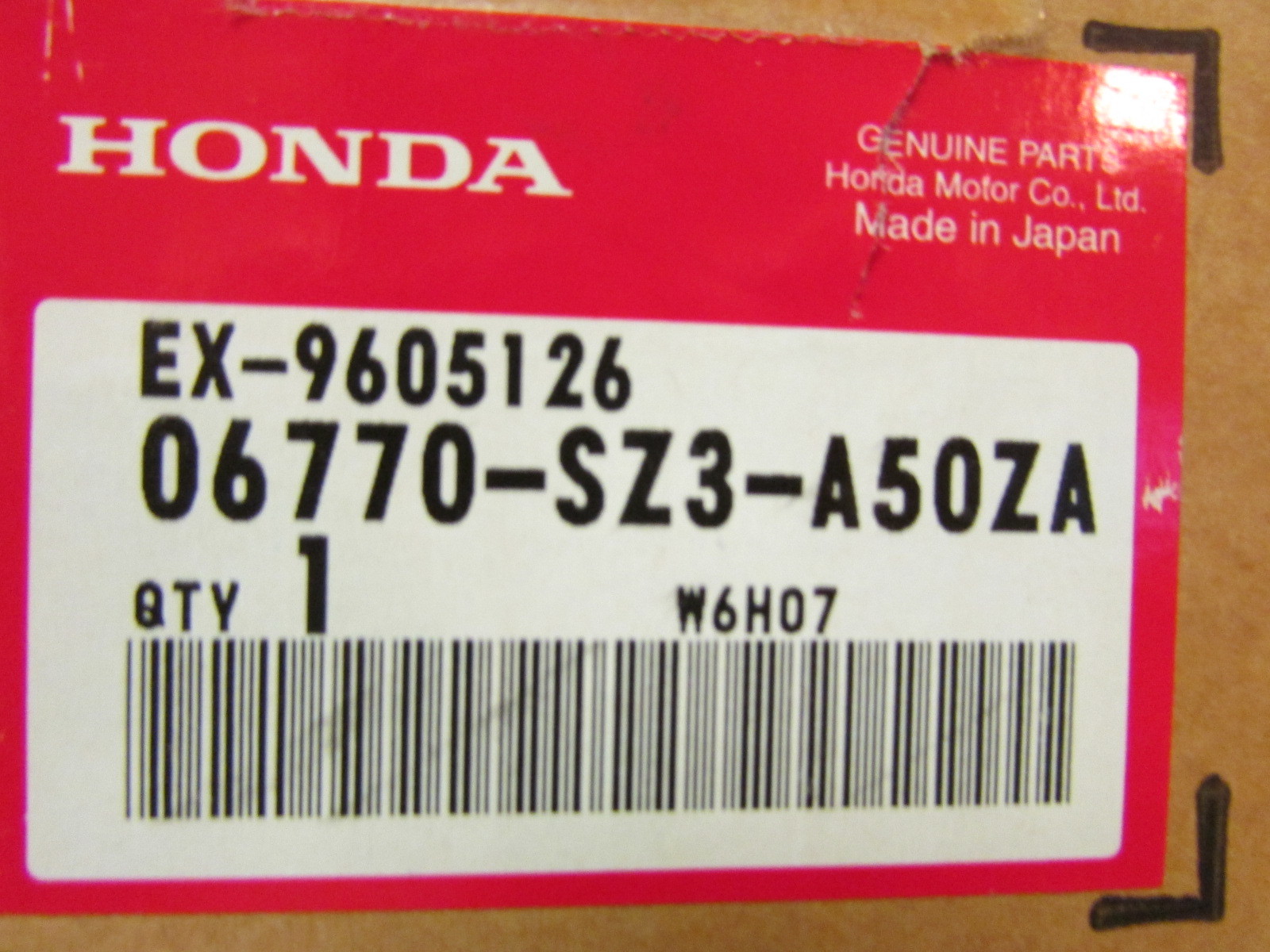 New NOS OEM Honda Accura RL Sedan 2000-2003 Driver Assembly 06770-SZ3 ...