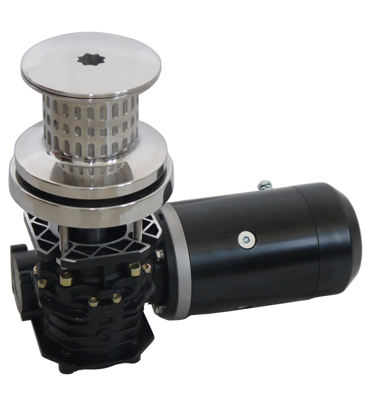 Marine Boat 316L SS Vertical Rope Capstan Anchor Winch Windlass 12V ...