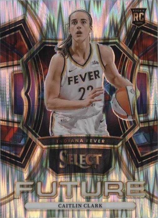 2024 Panini Select WNBA - Select Future Caitlin Clark #4 Flash Prizm ...