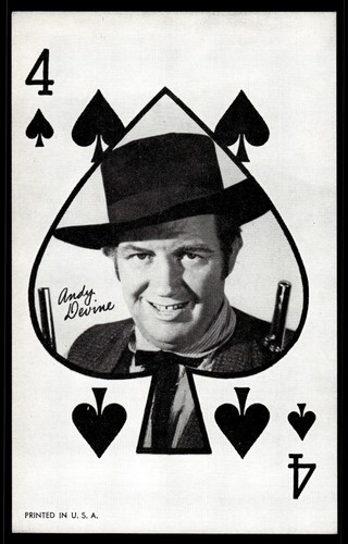 1947-66 Exhibit Western Aces #239 Andy Devine | eBay