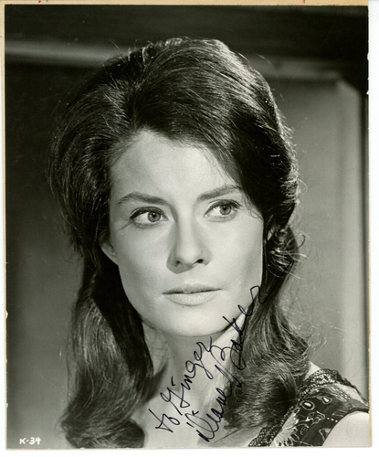 Autographed 9x7 trim Photo Diane Baker American actress, producer | eBay