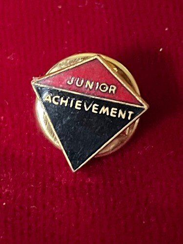 Red Black Cloisonne Hard Enamel Kite Shape Junior Achievement Lapel Pin ...