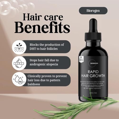 Bioregen co. Rapid Hair Growth Oil for Men and Women | Clinically ...