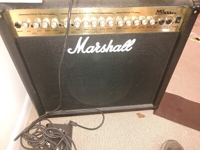 Marshall MG100DFX 100W Combo Amp Amplifier Footswitch 2 Channels LOCAL ...
