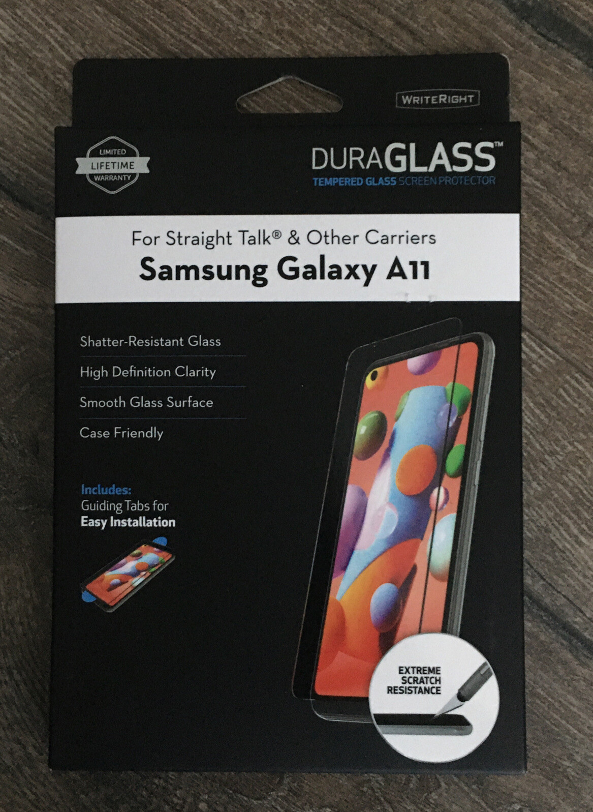 DuraGLASS Tempered Glass Screen Protector for Samsung Galaxy A11 | eBay