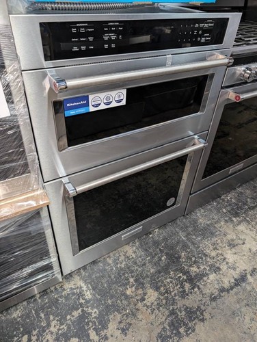 KitchenAid KOEC530PPS 30 inch Stainless Wall Oven/Microwave Combination ...