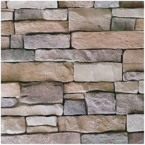 3D Brick Wallpaper Peel and Stick Backsplash for Kitchen Stone Contact ...
