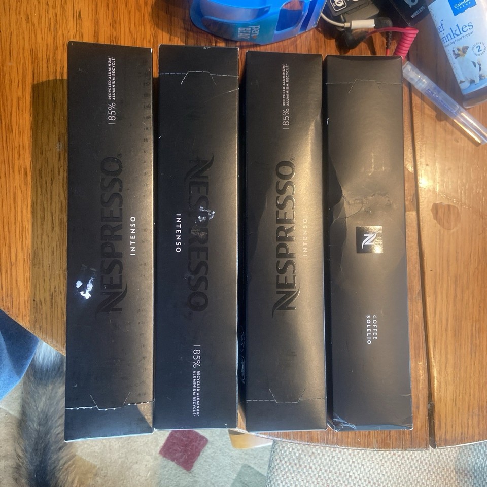 NESPRESSO CAPSULES 3x Vertuo Intenso 1x Vertuo Odacio - 40 CAPS TOTAL ...