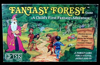 Vintage 1980's TSR Hobbies Fantasy Forest Game Wizards Complete | eBay