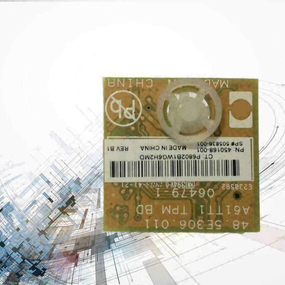 505836-001 488069-B21 450168-001 HP StorageWorks TPM Trusted Platform ...